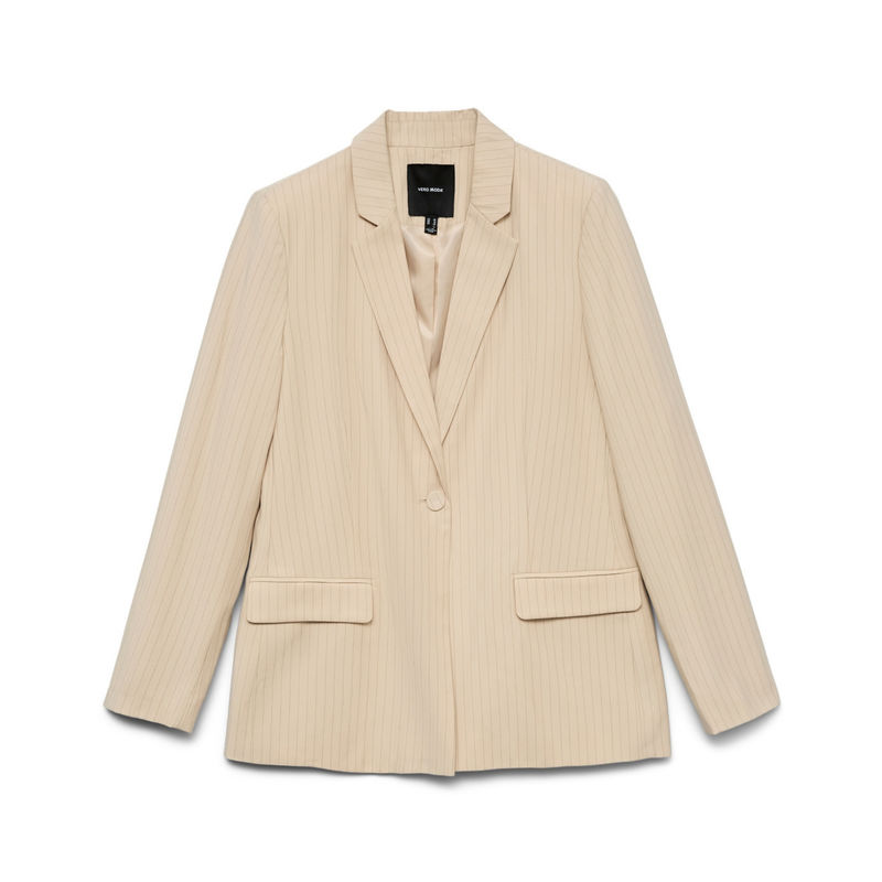 Ženski sako Vero Moda Kaja regular striped blazer
