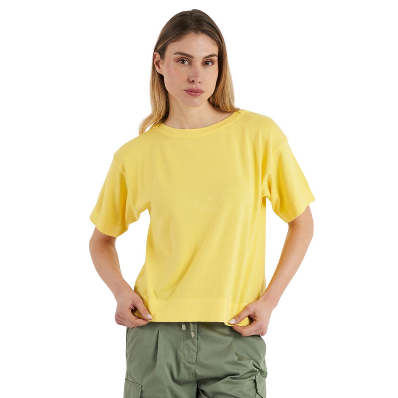 Ženska majica Marina Militare Maglia giallo