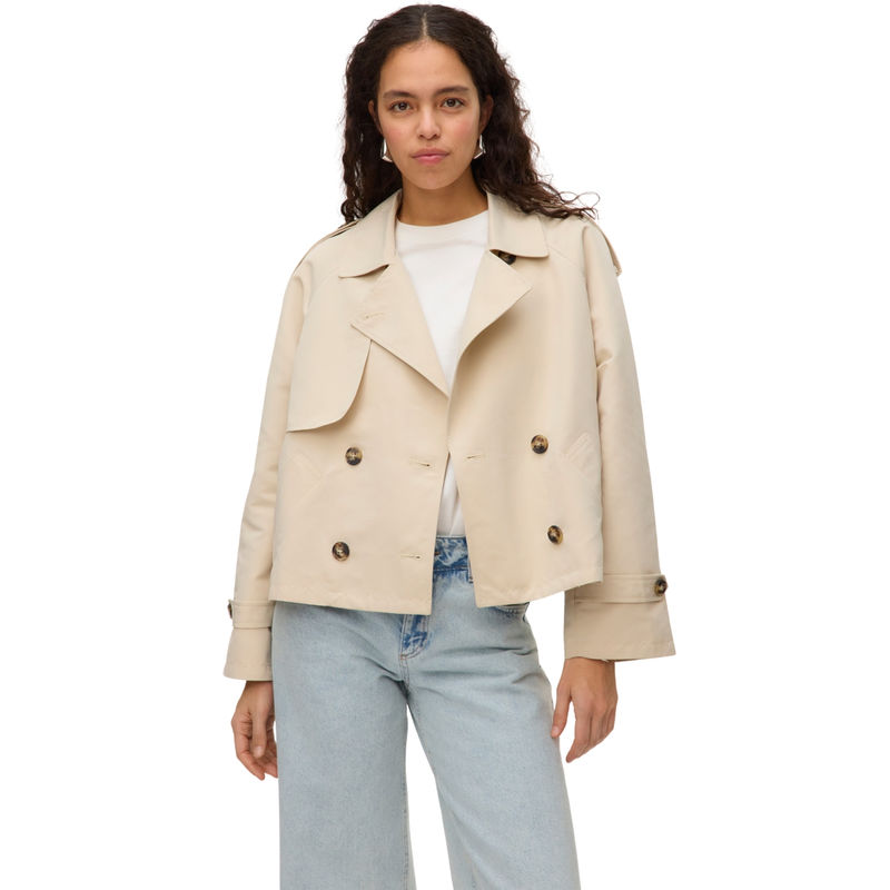 Ženski mantil Vero Moda Chloe short trenchcoat