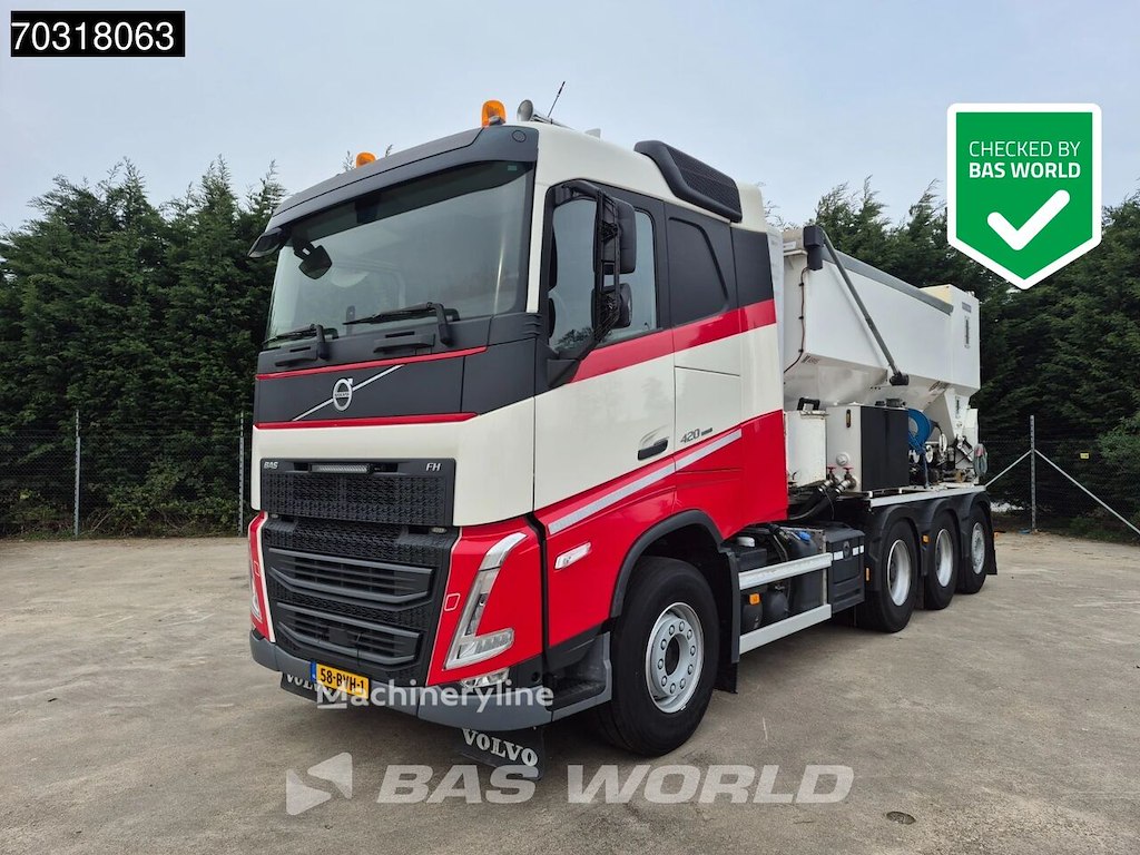 Volvo FH 420 8X4 NL-truck 10m3 CEMENTECH MCD10MX-150 Lift+Steering Axl kamion s mešalicom za beton
