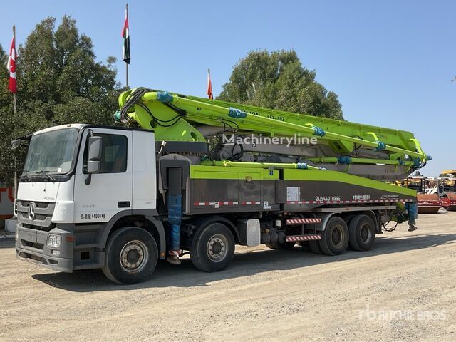Prodaje se Mercedes-Benz Actros 4141E5 pumpu za beton na aukciji