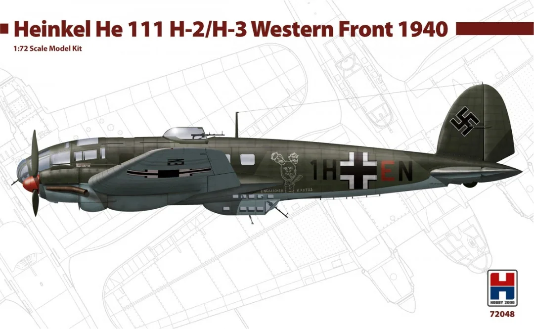 HOBBY 2000 1/72 Heinkel He 111 H-2/H-3 Western Front 1940