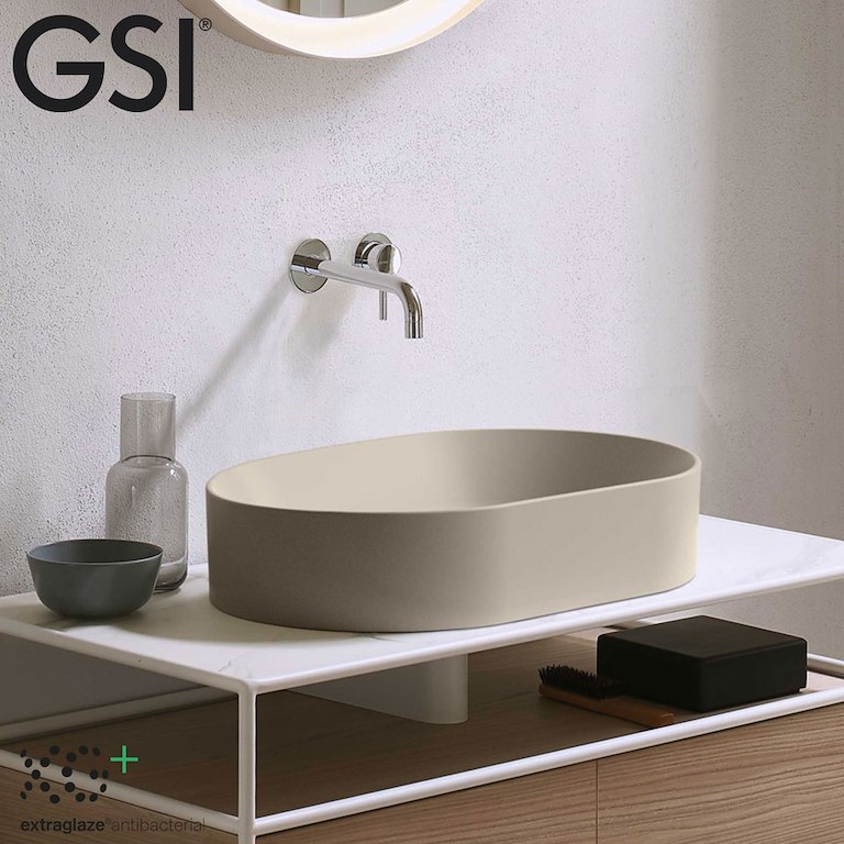 GSI KUBE X LAVABO 60x37 NADGRADNI CRETA MAT 945808