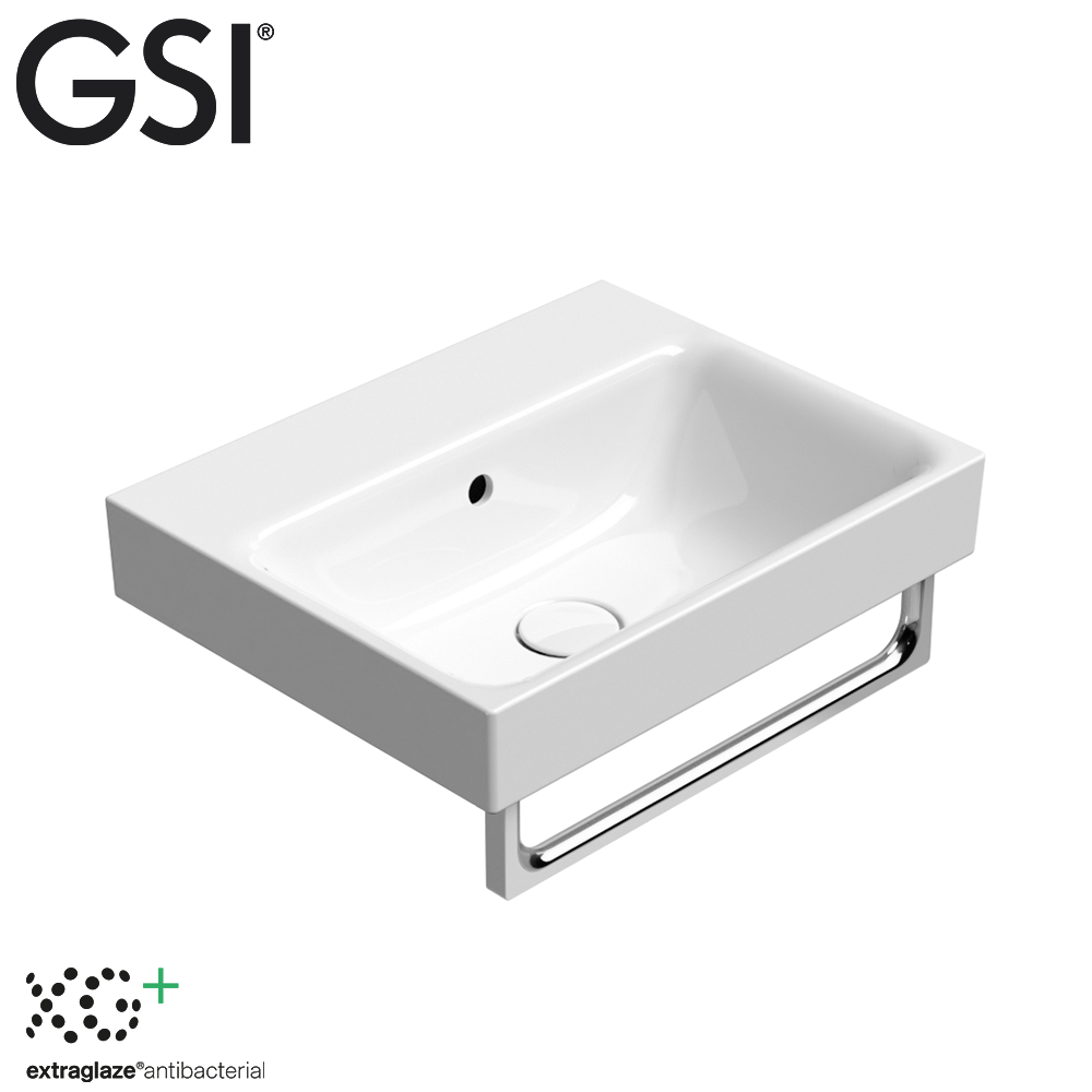 GSI NUBES LAVABO 50x40 KONZOLNI/UGRADNI BEZ RUPE 9682011