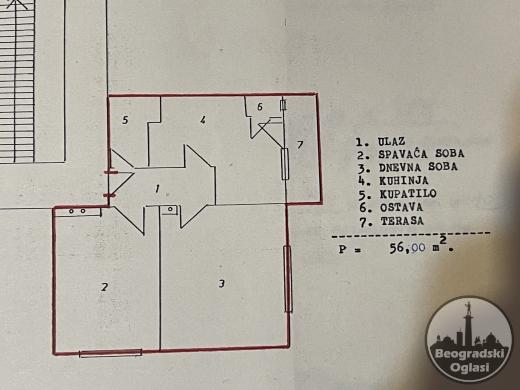 Stan u centru Kovina