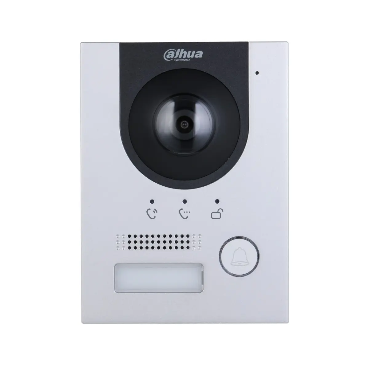 Dahua Interfonska pozivna tabla sa jednim tasterom VTO2202F-P-S3, Siva