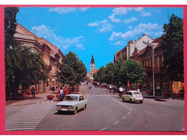 SOMBOR-ULICA MARŠALA TITA - RAZGLEDNICA