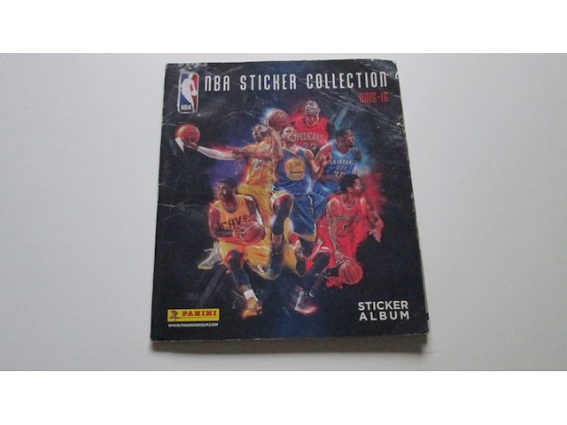 NBA sticker collection 2015-16