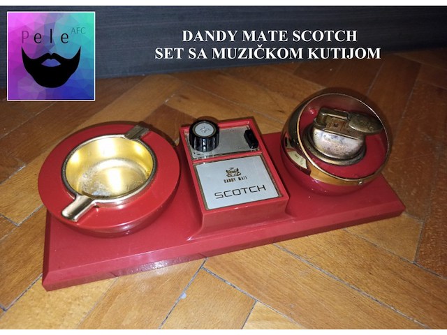 Duvanijada set - Dandy Mate Scotch sa muzickom kutijom