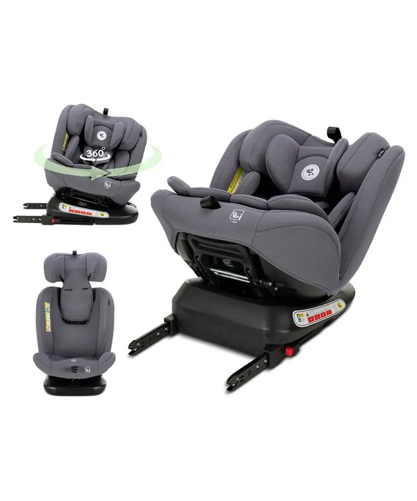 Lorelli Auto sedište Capella i-Size 360 Isofix 40-150cm, Sivo