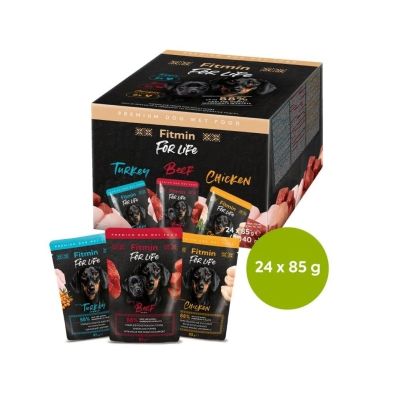 Fitmin Dog For Life Adult Multipack Sos 24x85g