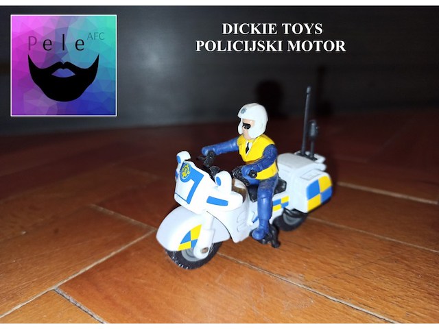 Autic Policijski motor Dickie Toys