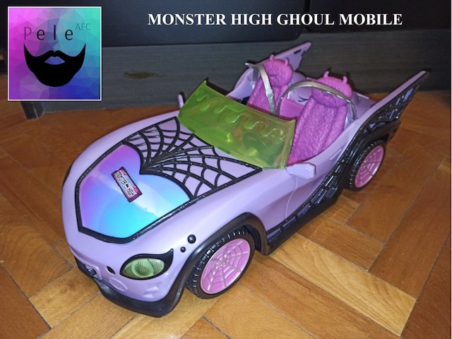 Monster High automobil Ghoul Mobile