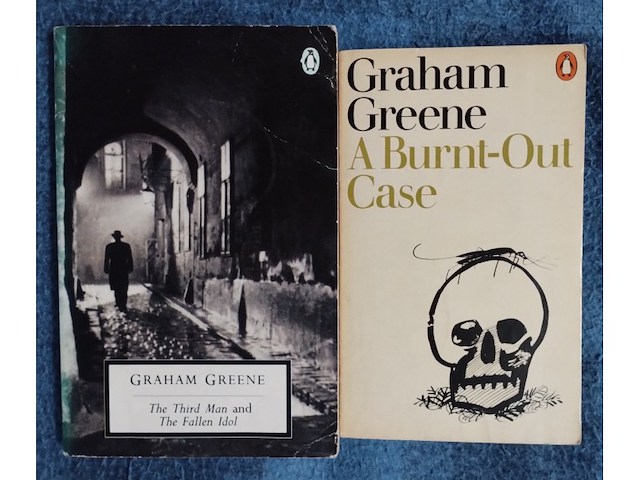 Graham Greene THE THIRD MAN / A BURNT-OUT-CASE (lot)