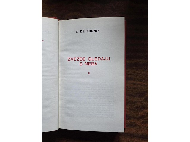 Zvezde gledaju s neba  I i II A. DZ. Kronin