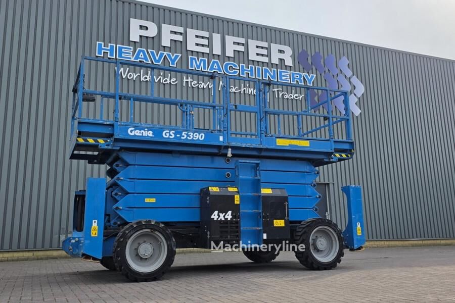 Genie GS5390 Diesel, 4x4 Drive, 18.15m Working Height, 6 makazasta platforma