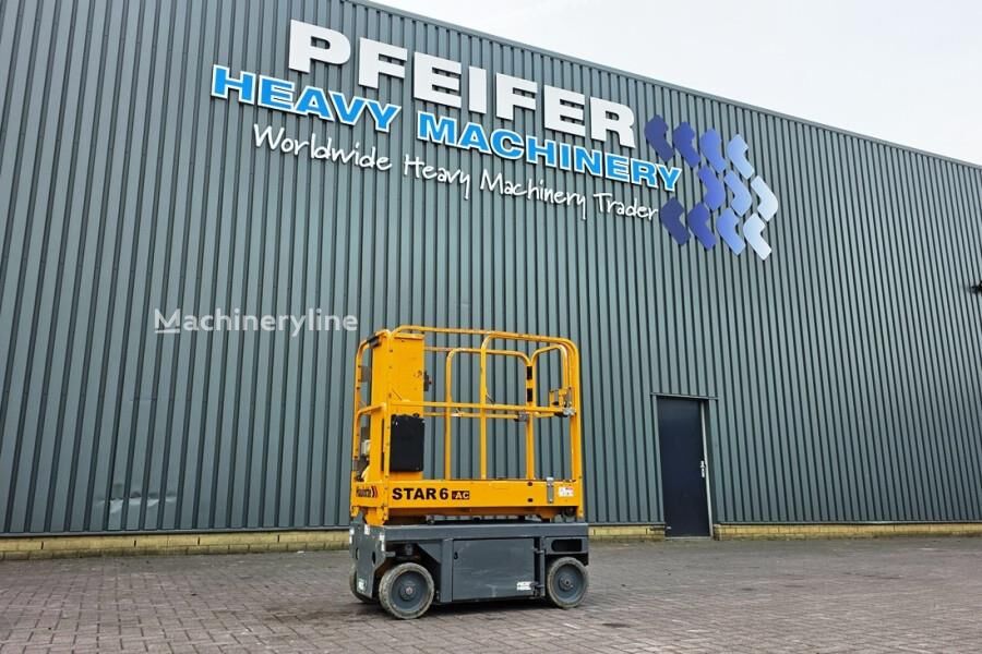 Haulotte Star 6 Electric, Non Marking Tyres, 5.8m Working H jarbolna penjajuća platforma