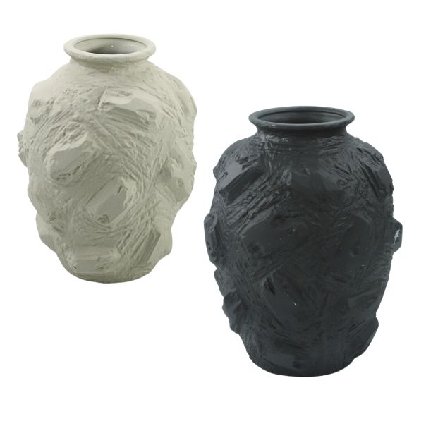 DEKOR DOM Vaza ROCCIA WJM 4287M - 25cm - N57