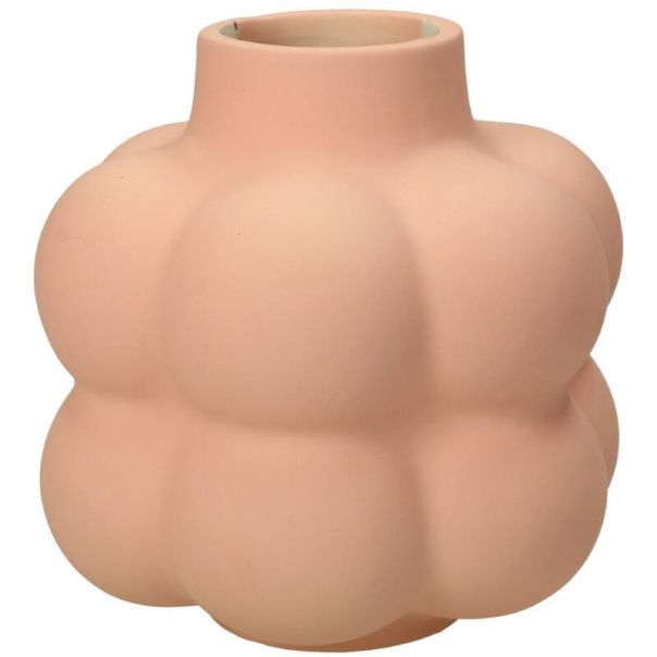 DEKOR DOM Vaza DOLOMITE 13cm XET-7822 - Pink - KSN