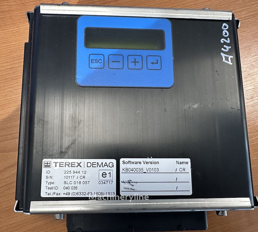 Demag AC80 upravljačka jedinica za Demag AC80, AC120, AC250, AC350, CC2500, TC2800, dizalice za sve terene