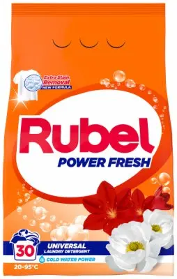 Rubel Prašak za veš Power Fresh, 2.25kg