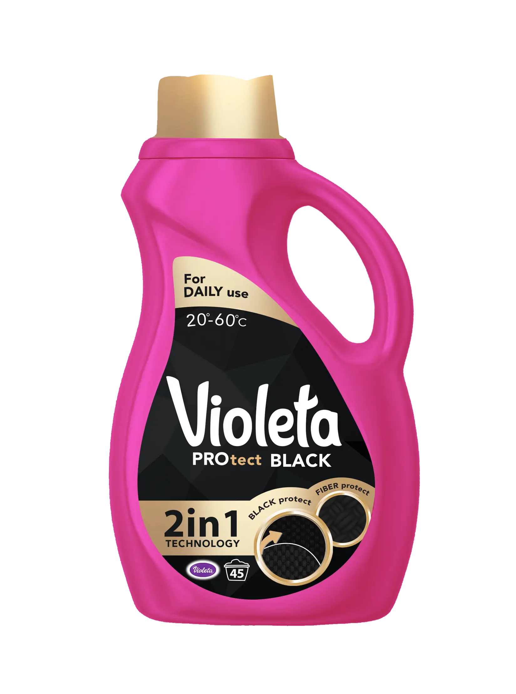 VIOLETA Tečni deterdžent crne boјe 2.700 ml.