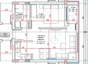 Prodaja Stan - Niš, Pantelej: Branko Bjegović - Vinik - Gornja Vrežina
