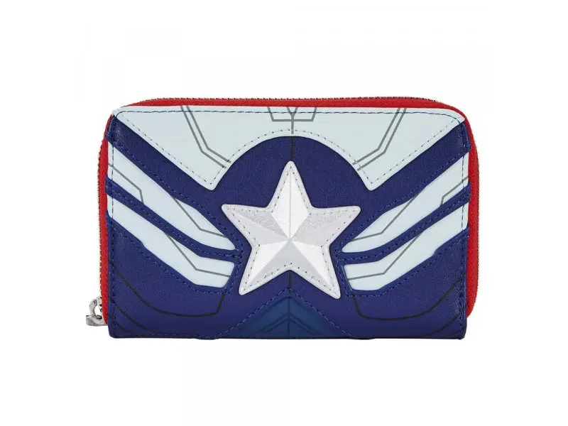 Loungefly Marvel Falcon Captain America Cosplay Novčanik, Plavi