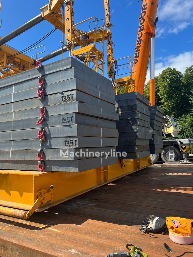 Counterweight plates 12.5 T protivteža pokretne dizalice