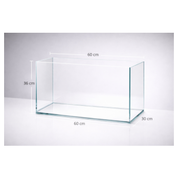 WeekAqua Ultra Clear akvarijum 60P 60x30x36cm x6mm 64L