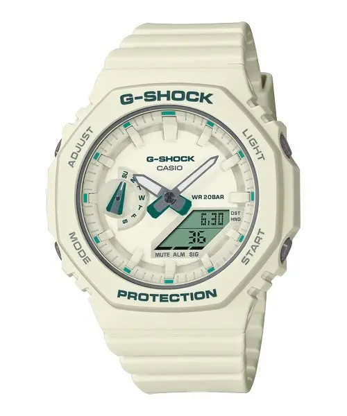 Casio Ženski sat GMA-S2100GA-7A, Kvarcni mehanizam, Bež kućište, Bež