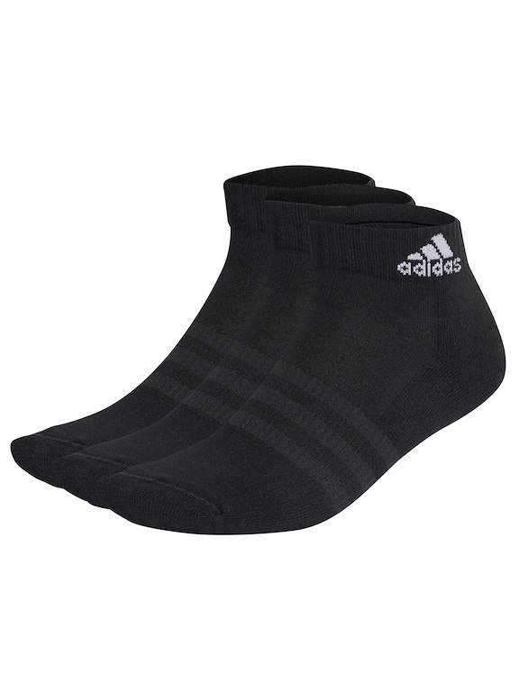 ADIDAS PERFORMANCE Cushioned Sportswear Ankle Čarape 3/1 crne