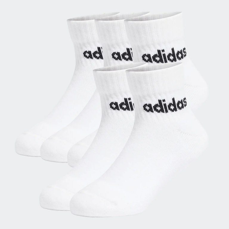 Adidas Dečije čarape LIN ANK 5P, Bele