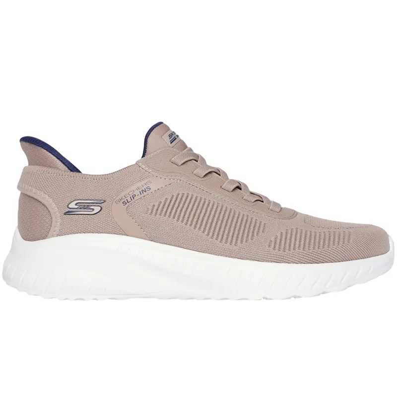 SKECHERS Muške patike Bobs Squad Chaos Slip Ins, Krem