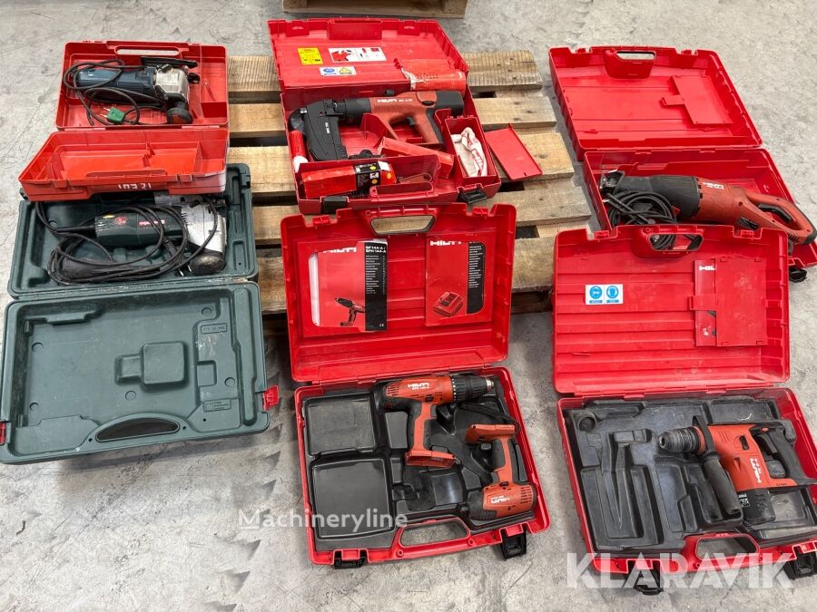 Prodaje se Hilti El og batteri værktøj Hilti blandet lot dijagnostičku opremu na aukciji