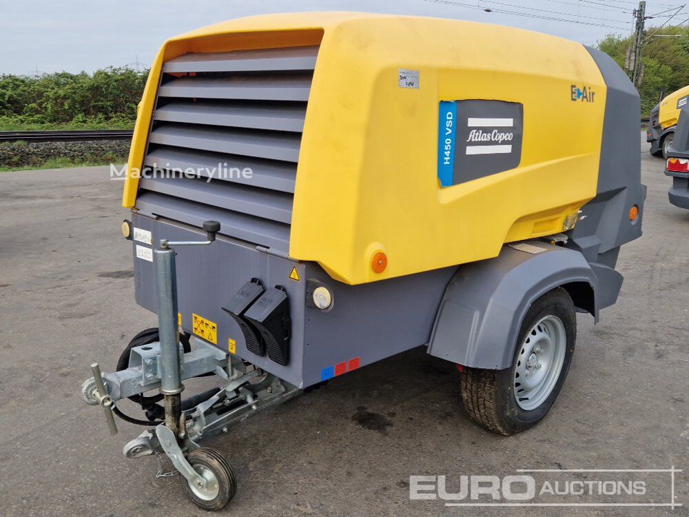 Prodaje se Atlas Copco H450 VSD mobilni kompresor na aukciji