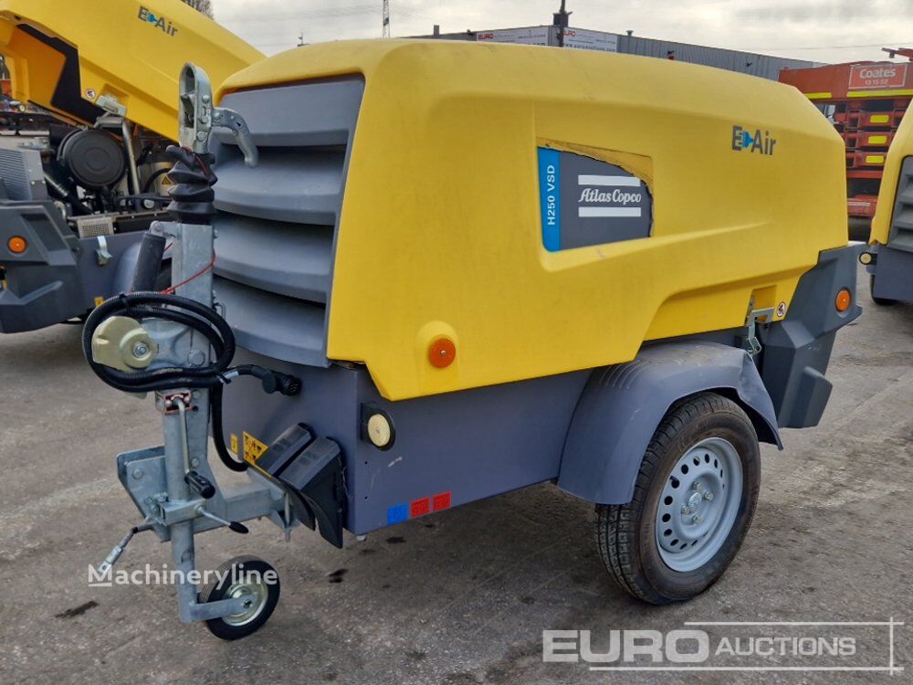 Prodaje se Atlas Copco H250 VSD mobilni kompresor na aukciji
