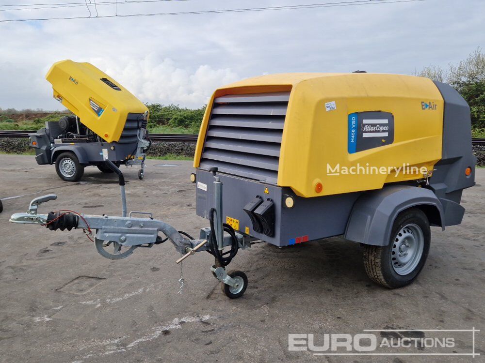 Prodaje se Atlas Copco H250 VSD mobilni kompresor na aukciji