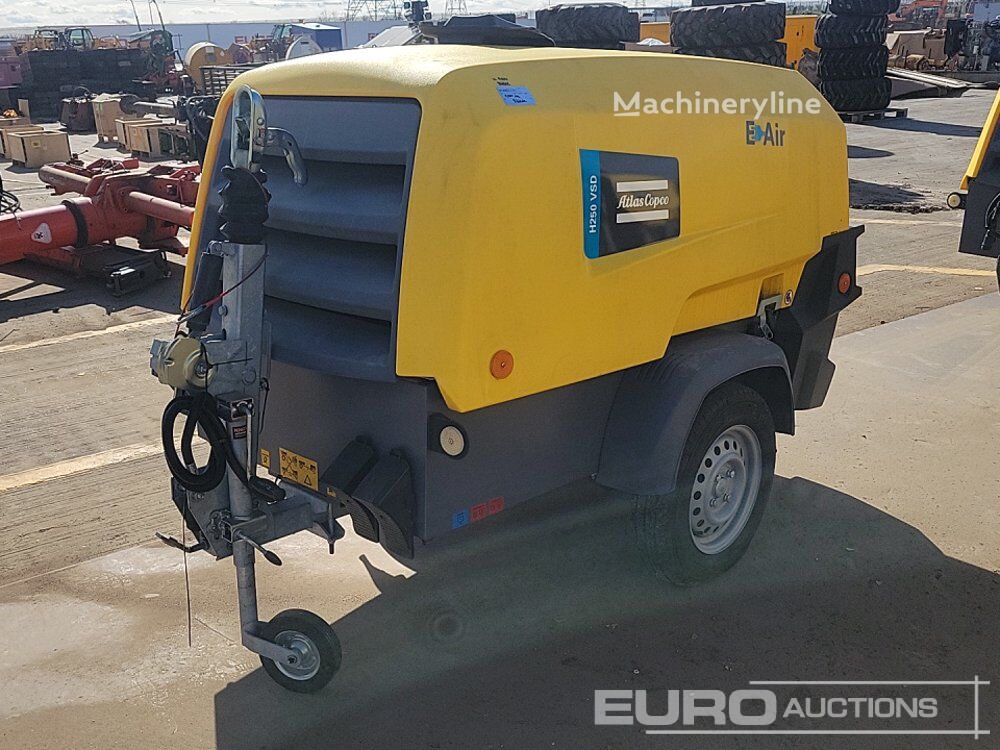 Prodaje se Atlas Copco H250 VSD mobilni kompresor na aukciji