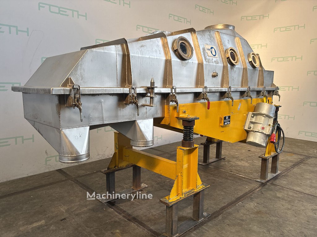 Vibra System VSK 14,7-10-10/7,5-II - Fluid bed dryer continuous oprema za sušenje