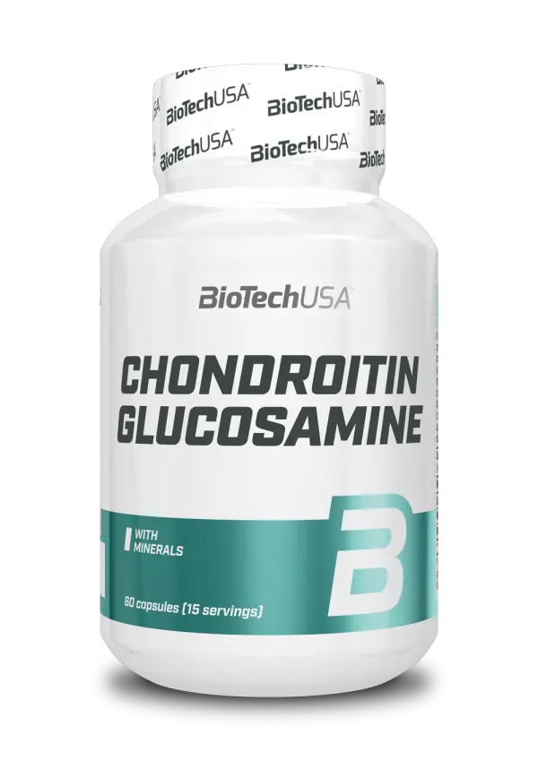 BioTech USA Chondroitin Glucosamine, 60 kapsula