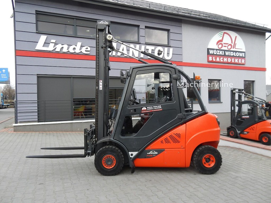 Linde H25D-02 dizel viljuškar