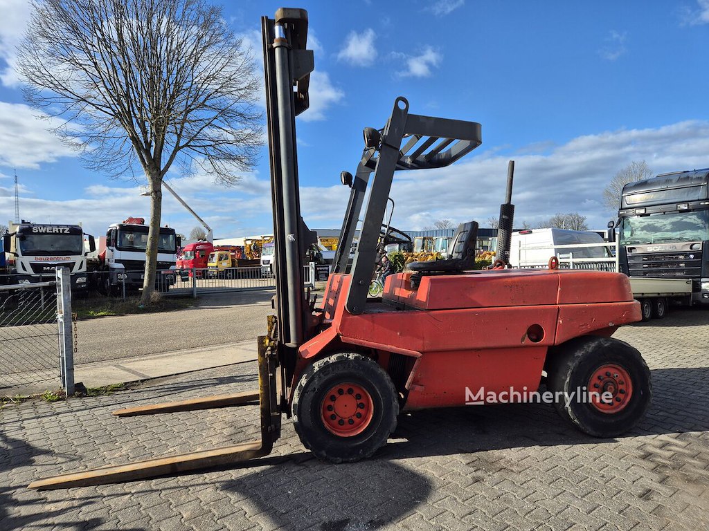 Linde H 60DW, 6000kg Capacity, Good Condition, 1991. dizel viljuškar