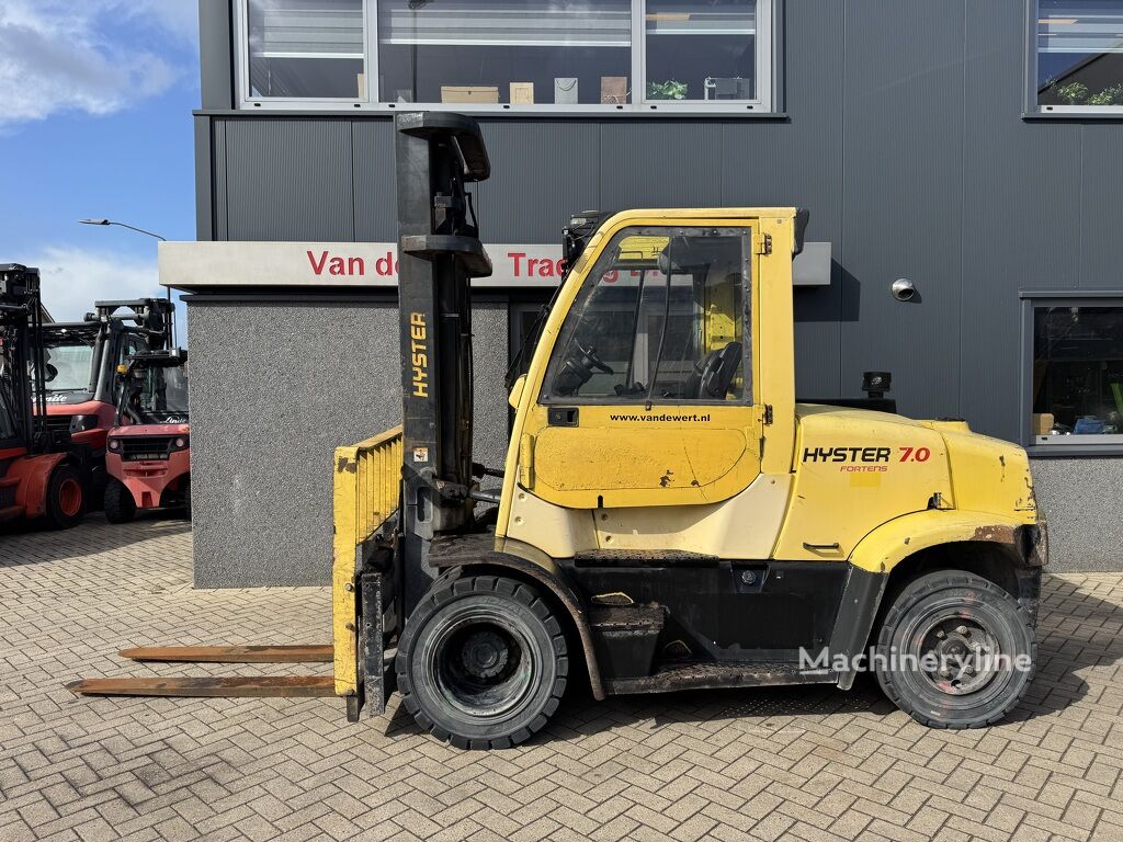 Hyster H7.0FT Duplo 390 Sideshift Cummins Diesel 2007 Scheptruck dizel viljuškar