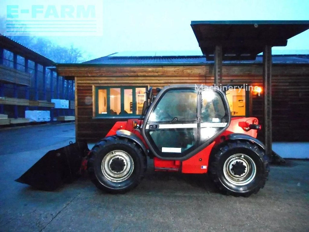 Manitou mlt 630 turbo ( neue schaufel ) teleskopski utovarivač