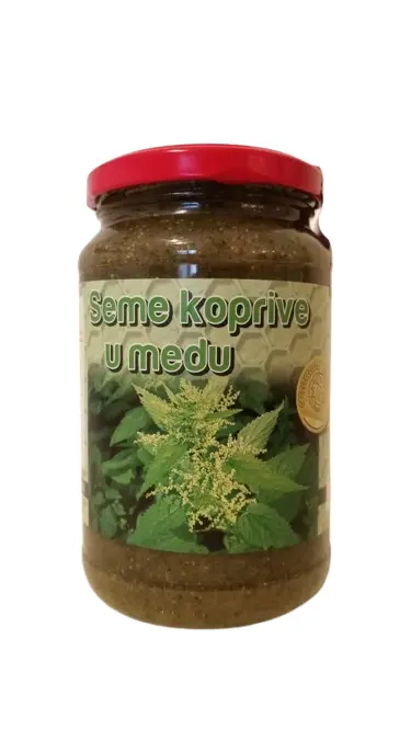 Seme koprive u medu, 500g