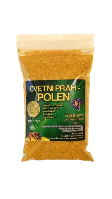 Polen mleveni, 100g