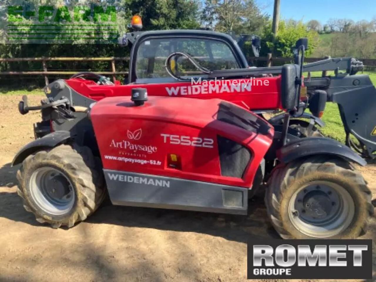 Weidemann t5522 teleskopski utovarivač