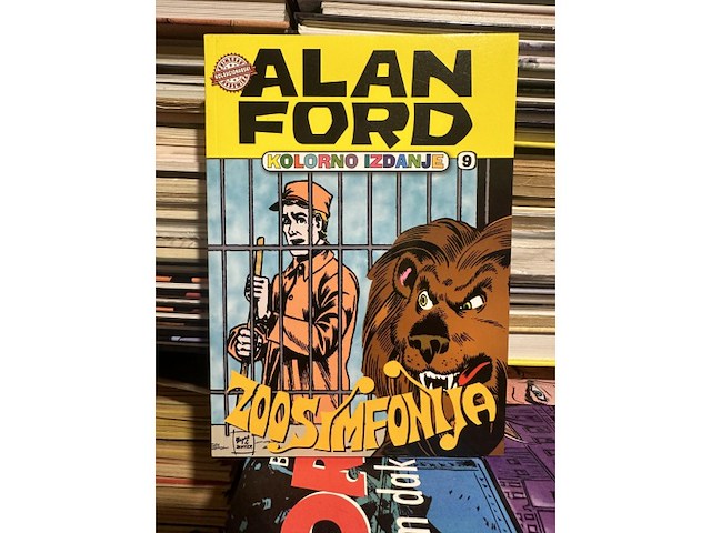 Alan Ford Kolor 9 Zoo simfonija
