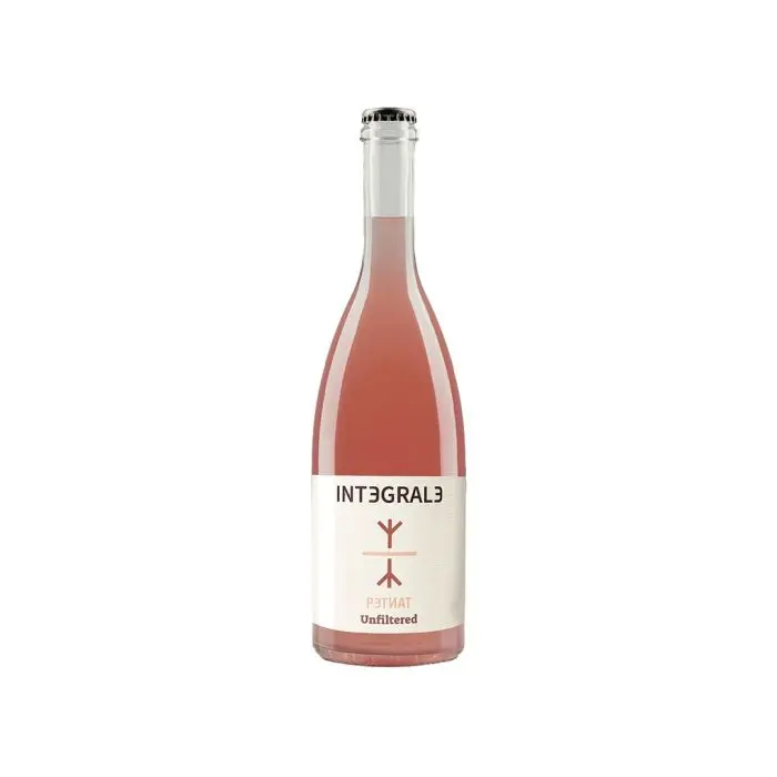 Integrale Penušasto roze vino Petnat, Nefiltrirano, 750 ml